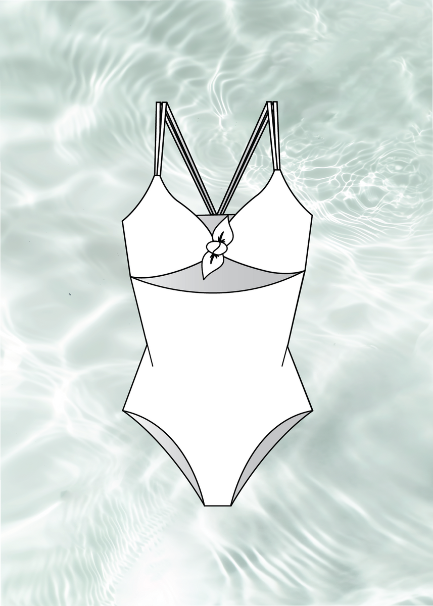 Meraki Cut-Out Phoebe One-Piece – Aragma Swim